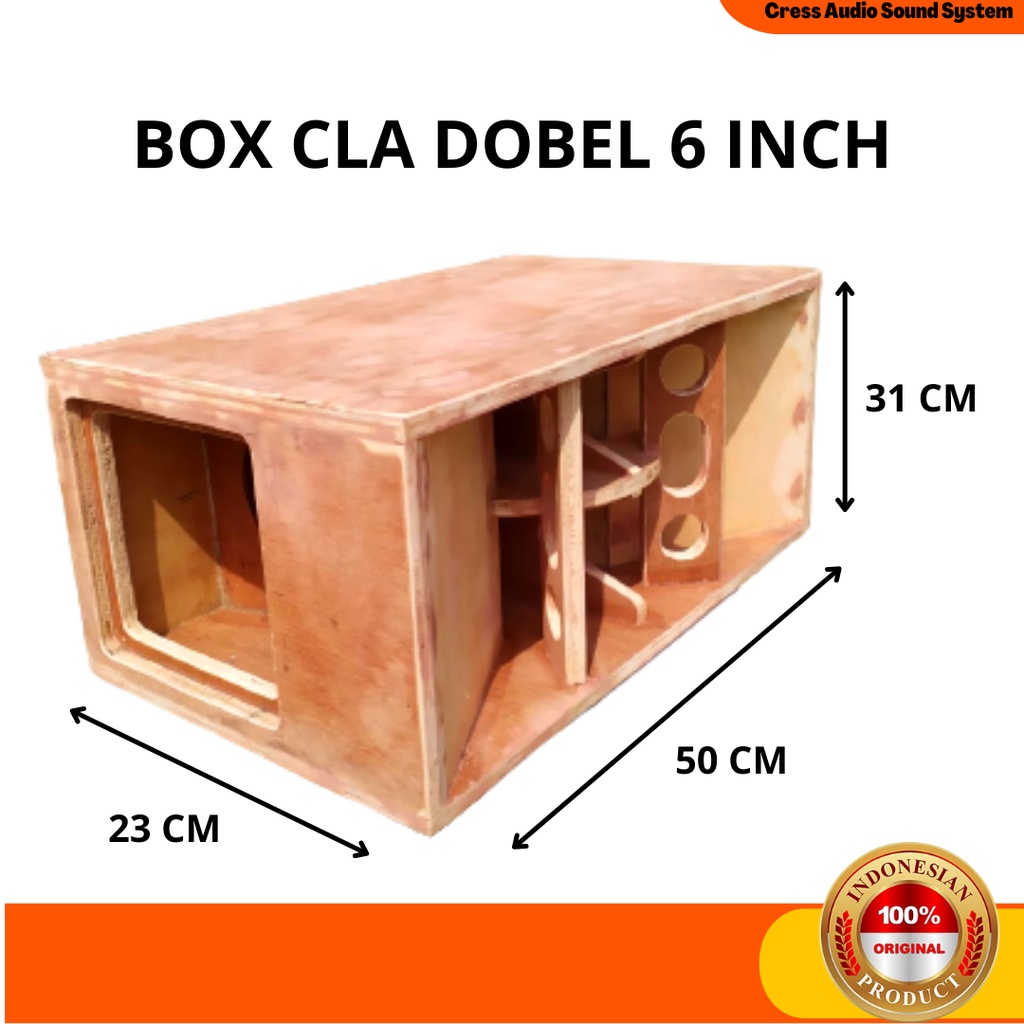 Jual Box Speaker Sound System CLA Turbo Doble 6 Inch Triplek 12mm ...