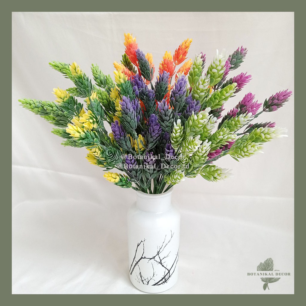 Jual Artificial Flower Pine Bunga Pinus Palsu Plastik Buatan Hiasan ...