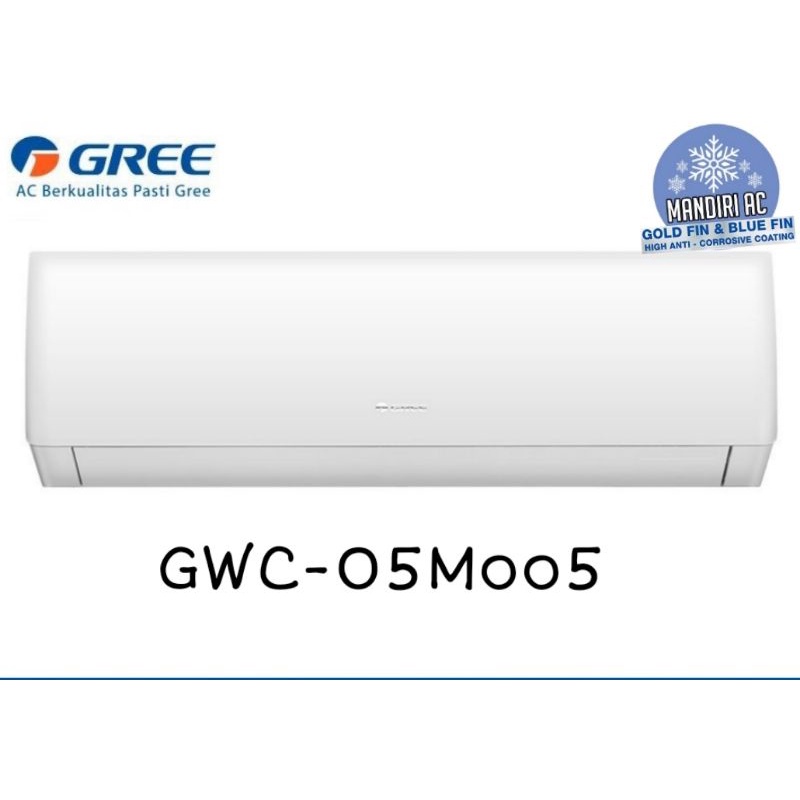 Jual AC Gree 1/2pk 0,5pk moo5 GWC-05Moo5 | Shopee Indonesia