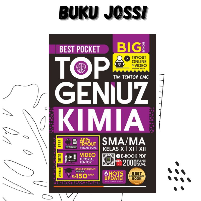Jual BUKU BEST POCKET TOP GENIUS KIMIA SMA /MA | Shopee Indonesia