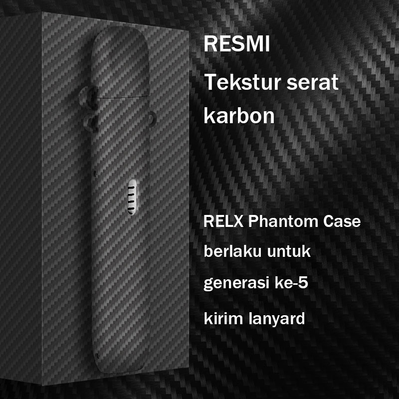 Jual RELX CASE Phantom Casing Pelindung Silikon Serat Karbon Hitam ...