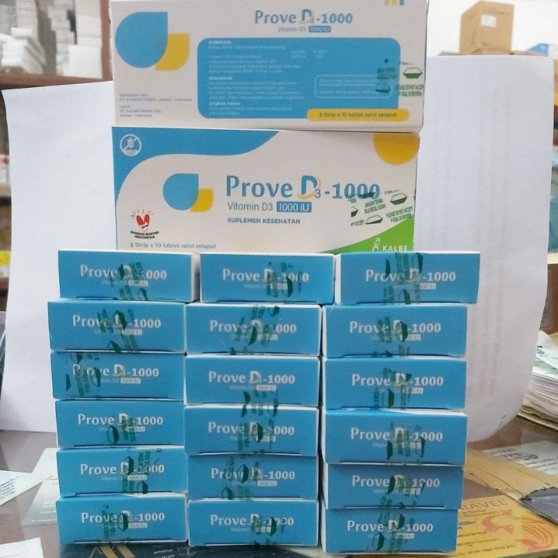 Jual PROVE D3 1000 IU S30TAB | Shopee Indonesia