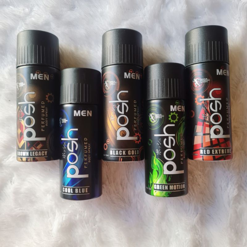 Jual Posh Men Body Spray ( Luar Pulau Pakai Hemat/Cargo) | Shopee Indonesia