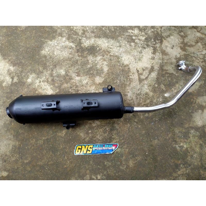 Jual knalpot copy cms Vario led old 125/150 original zrc | Shopee Indonesia