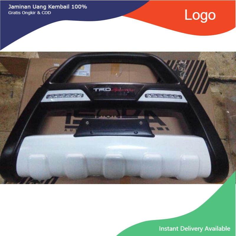 Jual ORIGINAL tanduk depan mobil rush terios full set trd sporty HARGA ...