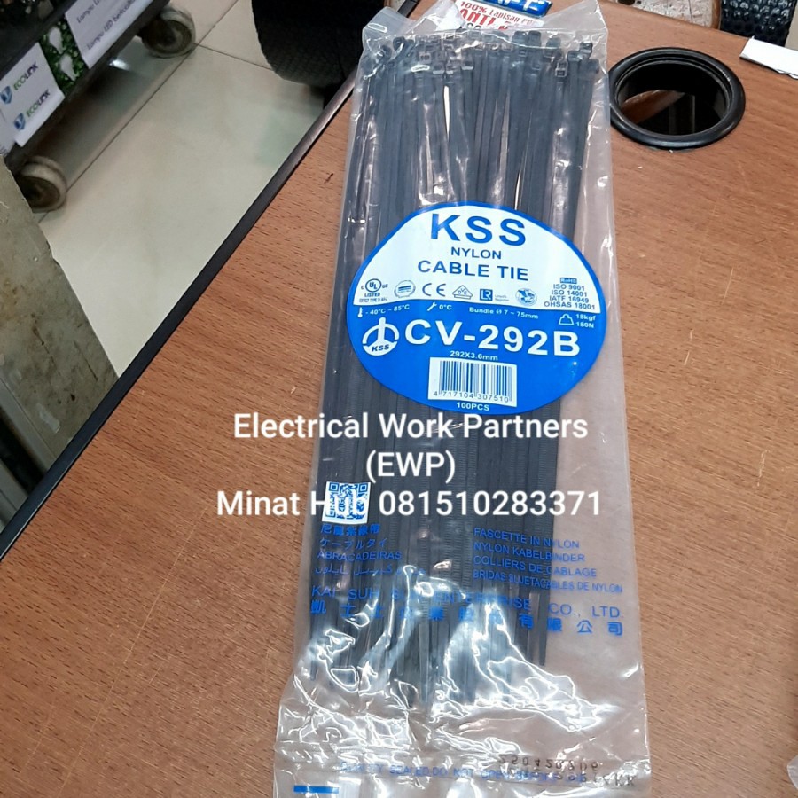 Jual PROMO!! KABEL TIES 30 CM MEREK KSS!! | Shopee Indonesia