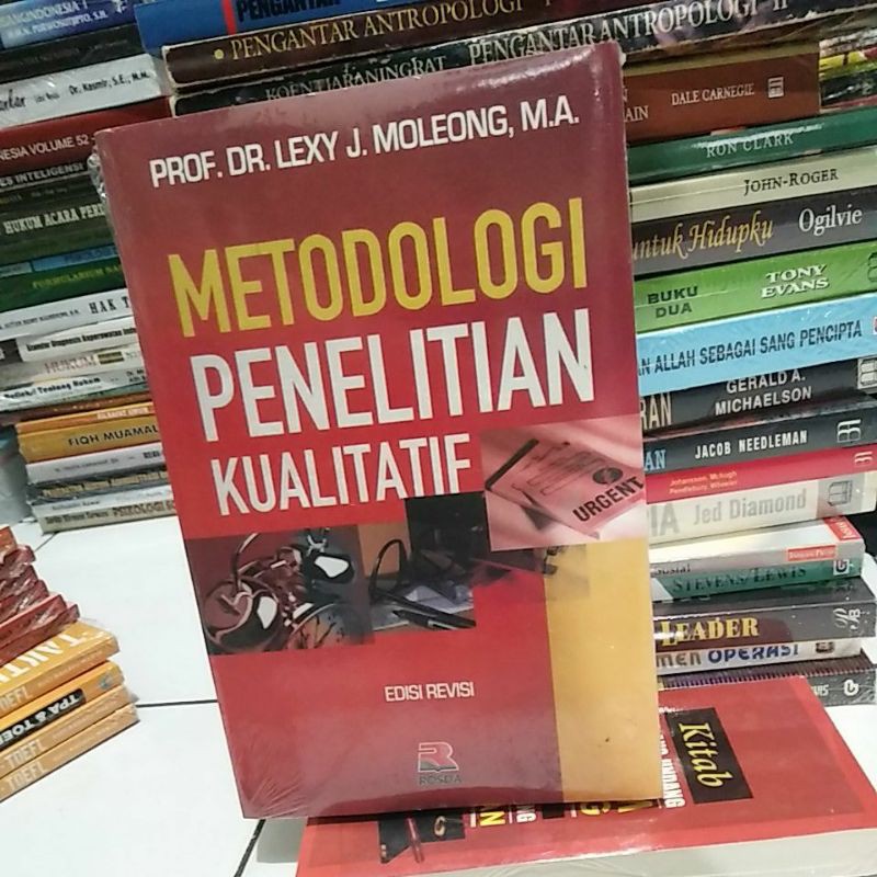 Jual METODOLOGI PENELITIAN KUALITATIF EDISI REVISI LEXY J.MOLEONG | Shopee Indonesia