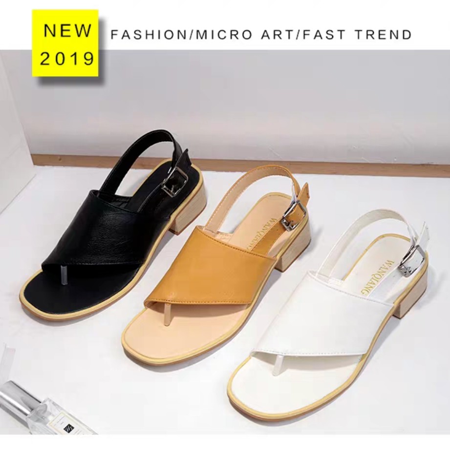 Jual High Heels Flat Wide DN 21 Women Beauty Original / Premium Terbaru ...