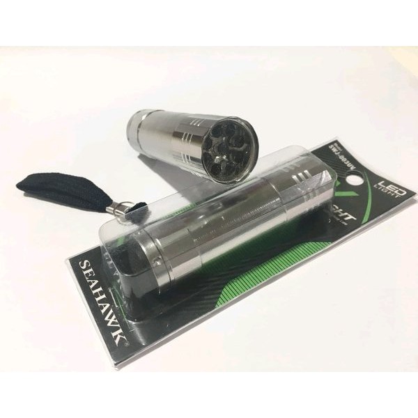 Jual Senter UV Flashlight 9 LED Senter mancing | Shopee Indonesia