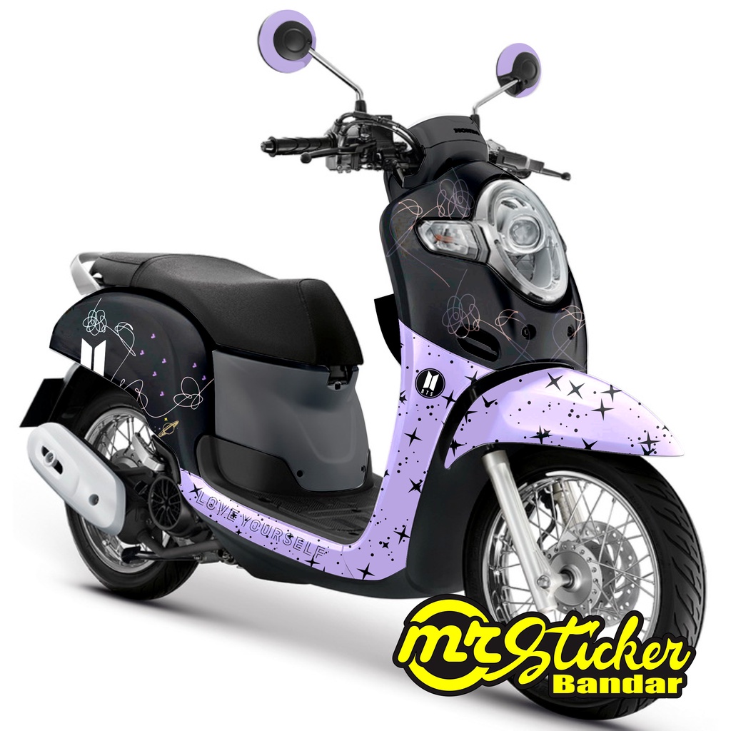 Jual decal sticker scoopy full body FI scopy dekal stiker 2017 2018 2019 2020 2021 prestige ...