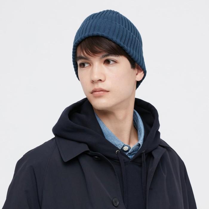 Jual Uniqlo Topi Kupluk Beanie Rib All Size | Shopee Indonesia