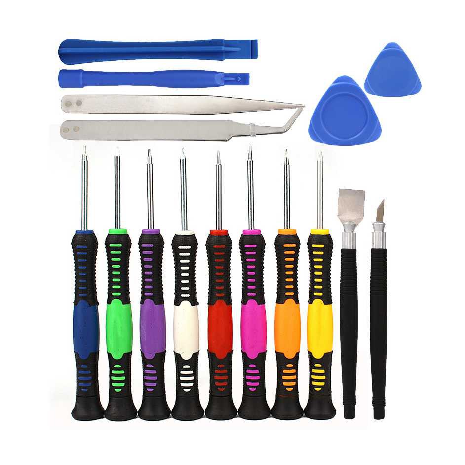 Jual Peralatan Reparasi Smartphone 16 in 1 Repair Tools Set | Shopee ...