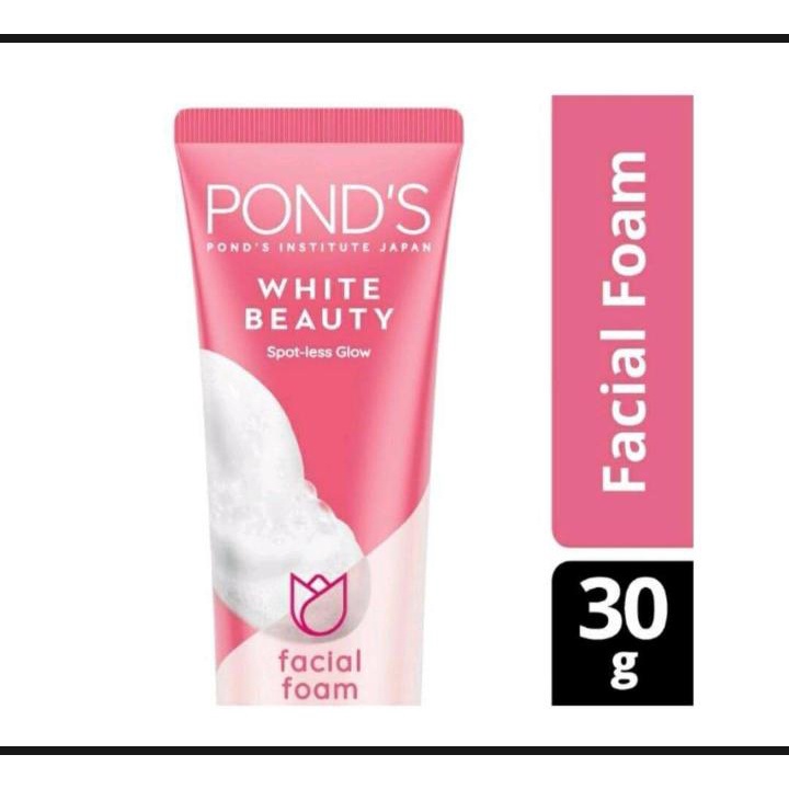 Jual Ponds White Beauty Facial Foam 30gr Shopee Indonesia