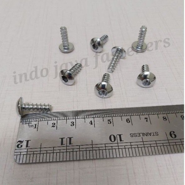 Jual Baut ulir kepala L Baut skrup cacing bodi jupiter mx chrome ...