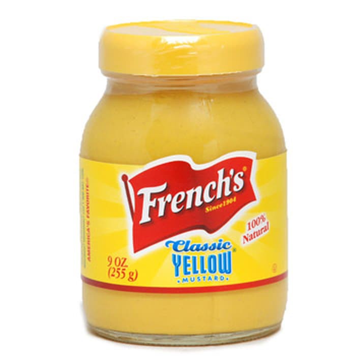 Jual French's yellow mustard saos dressing classic per 100 gr in a ...