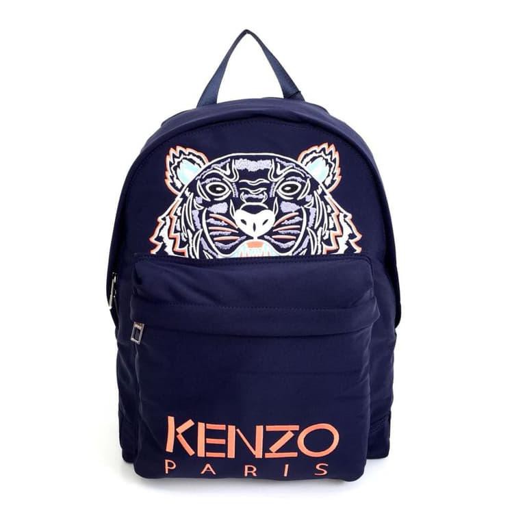 Jual Tas Ransel Kenzo Tiger Canvas Backpack Big - Navy White Tas Ori ...