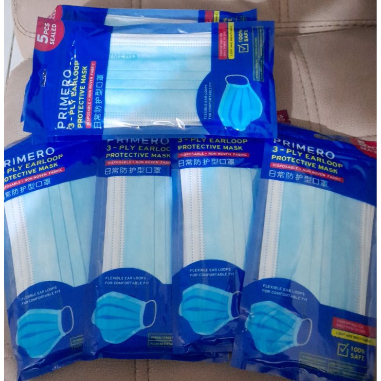 Jual masker medis primero 3 ply /pack | Shopee Indonesia