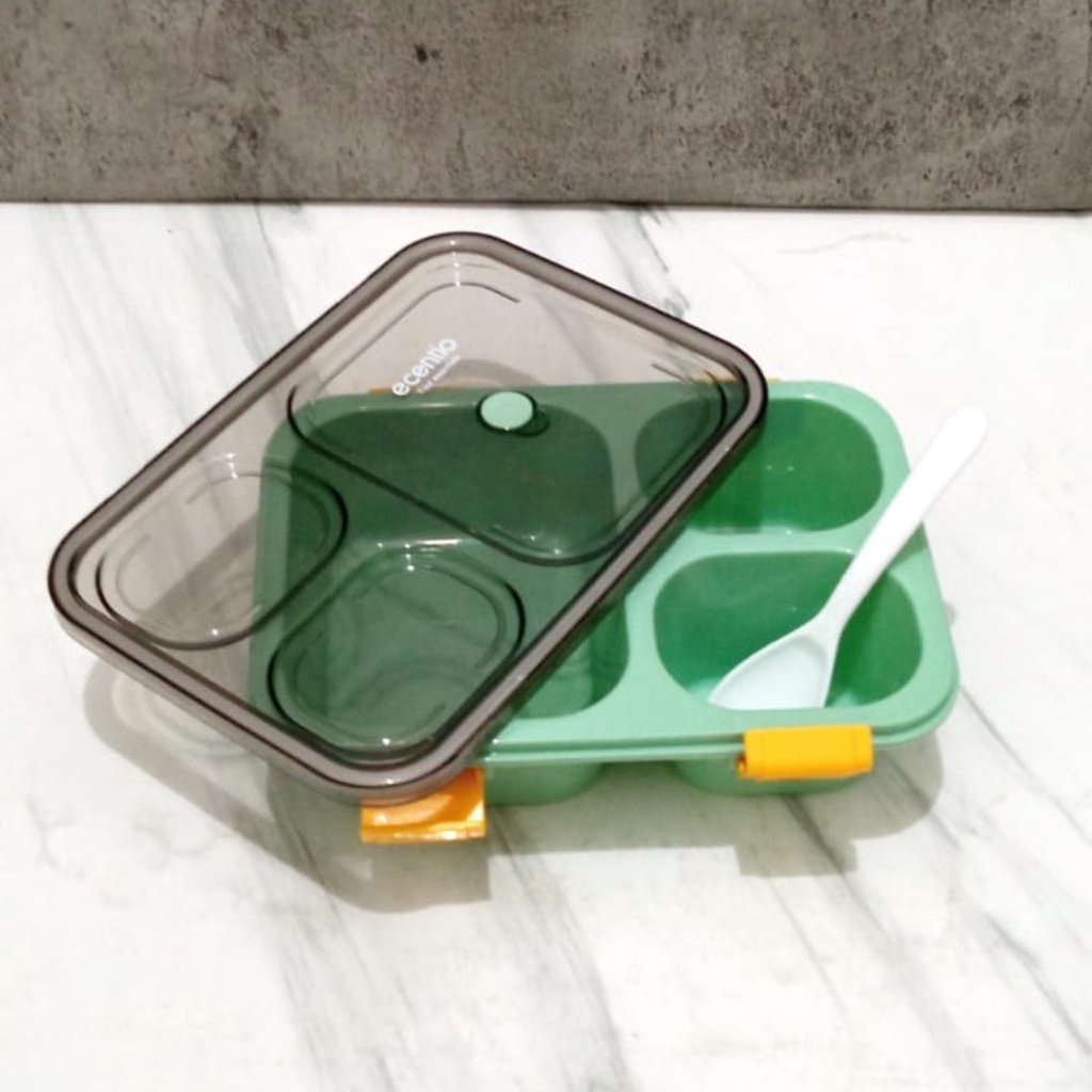 Jual ecentio kotak bento 1500ml 3 grid lunch box/disegel kotak makan ... Jual ecentio kotak bento 1500ml 3 grid lunch box/disegel kotak makan ...