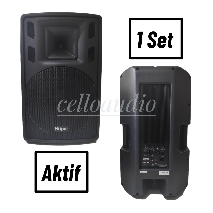 Jual Speaker Aktif 15 Inch Huper 15ha400 Speaker Huper 15 Ha400 1 Set