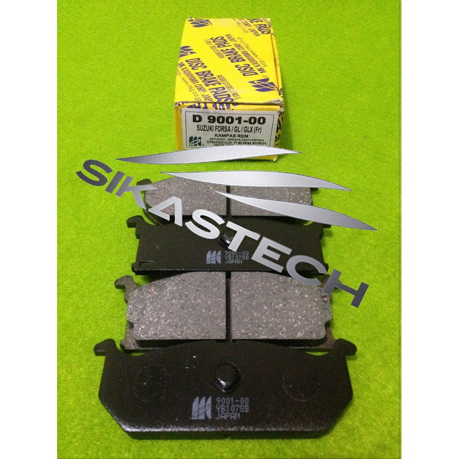 Jual SET FRONT DISC BRAKE PADS KIT / KAMPAS REM CAKRAM DEPAN KANAN DAN ...