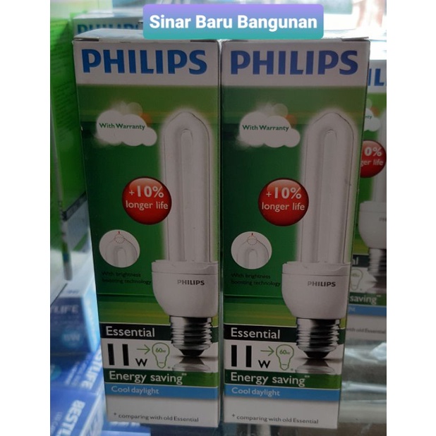 Jual Lampu Philips Essential 8W / 11W / 14W /18W | Shopee Indonesia
