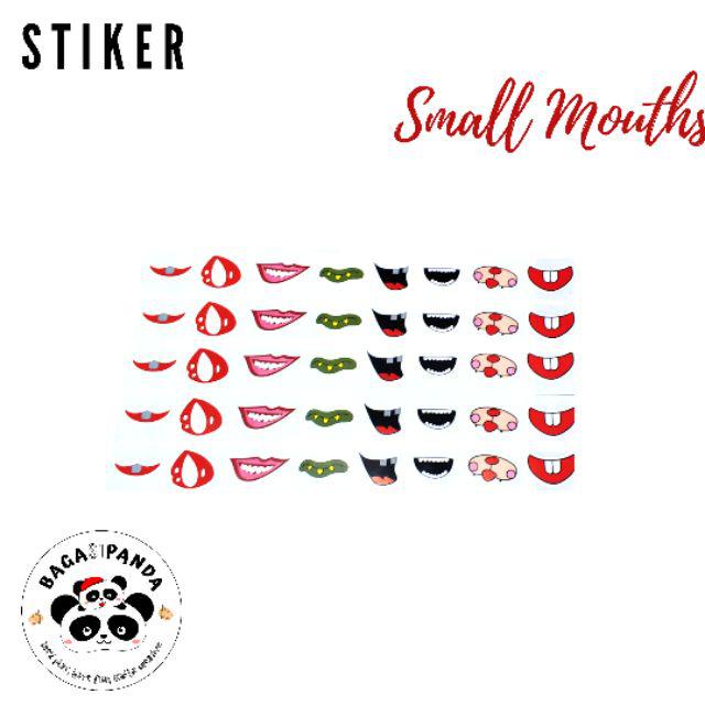 Jual Stiker Mata Hidung Mulut untuk kreasi wajah | Shopee Indonesia