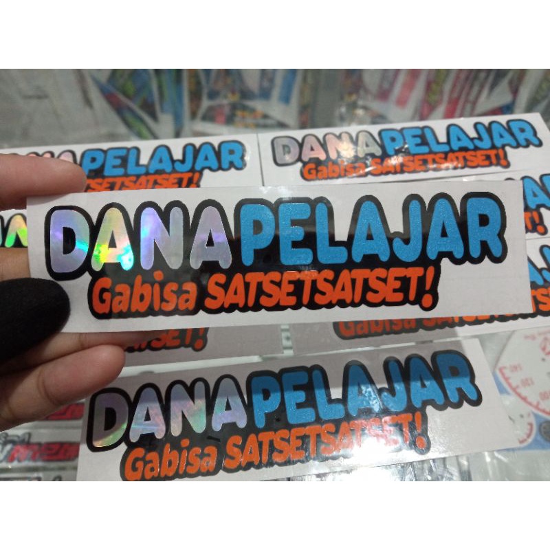 Jual sticker kata kata - sticker hologram - sticker printing -sticker ...