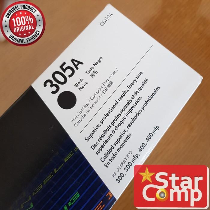 Jual HP LaserJet 305A Black Toner CE410A Original. | Shopee Indonesia