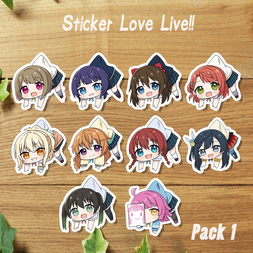 Jual Stiker Love Live! Sticker Anime Vinyl / Sticker Set Love Live ...