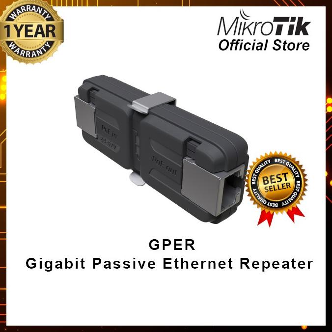 Jual MikroTik GPeR Gigabit Passive Ethernet Repeater | Shopee Indonesia