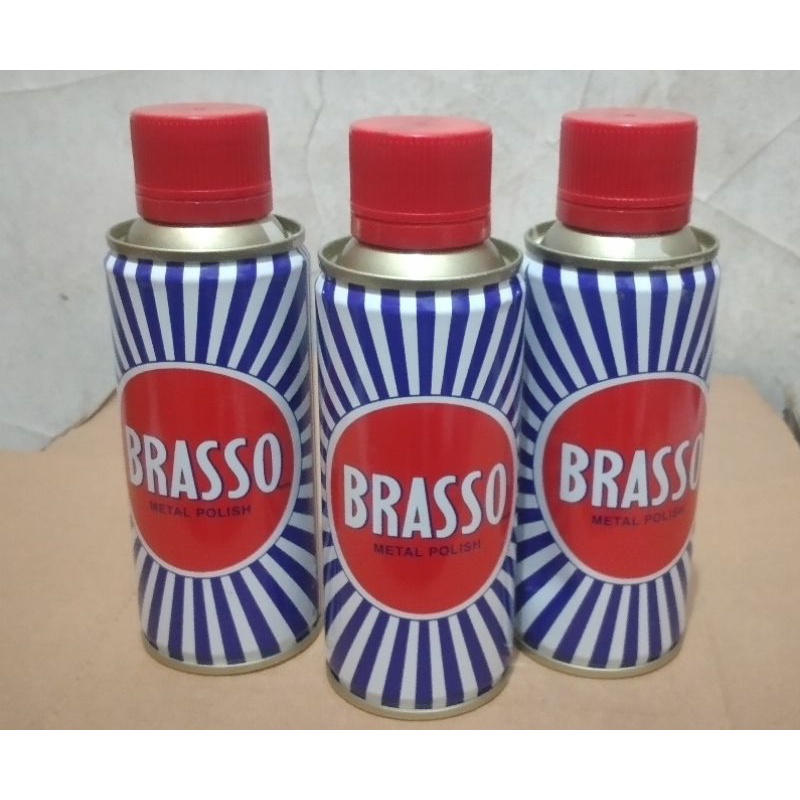 Jual BRASSO METAL POLISH 200ml ( pembersih dan pengkilap logam serbaguna ) | Shopee Indonesia