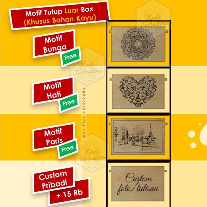 Jual MUSIK-KOTAK- MUSIK BOX UKURAN BESAR OTOMATIS | CUSTOM TULISAN ...