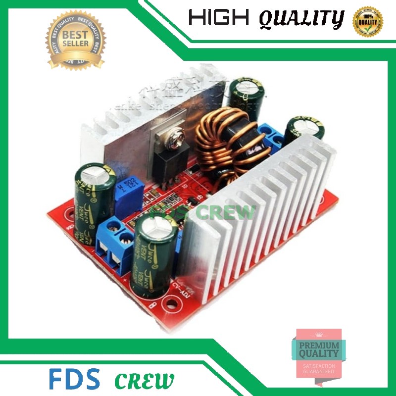 Jual Elektronik Modul Step Up DC 5V To 12V 400 WATT 15 Ampere Boost DC ...