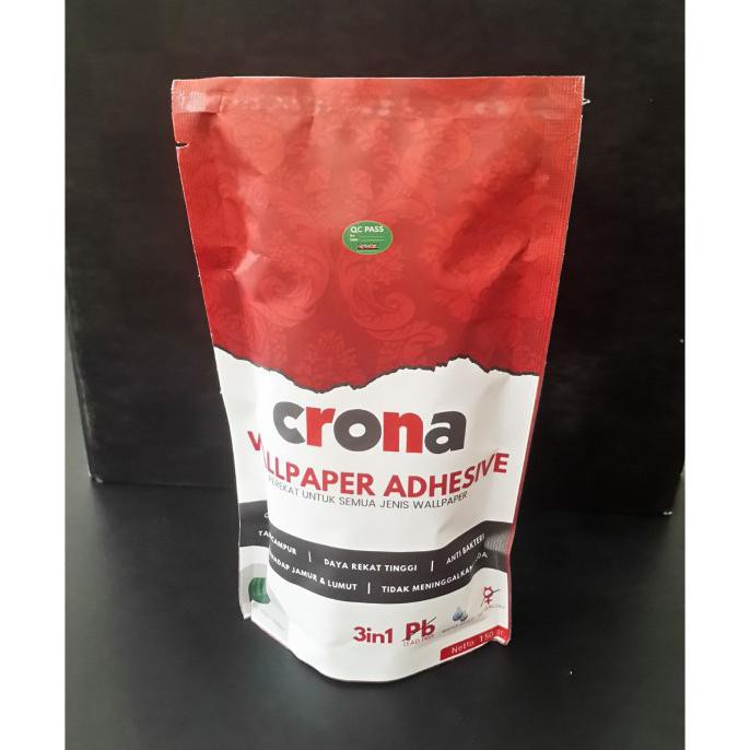 Jual Lem Wallpaper Crona 150Gram / Lem Crona Wallpaper / Wallpaper ...