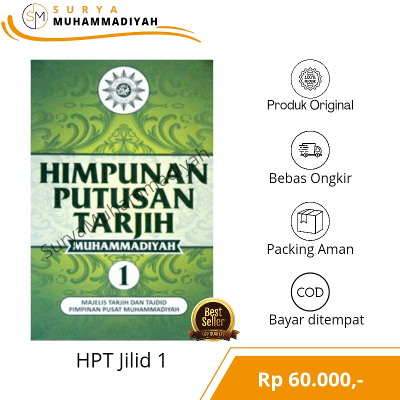 Jual [Original] HPT Jilid 1 - Himpunan Putusan Tarjih Muhammadiyah ...
