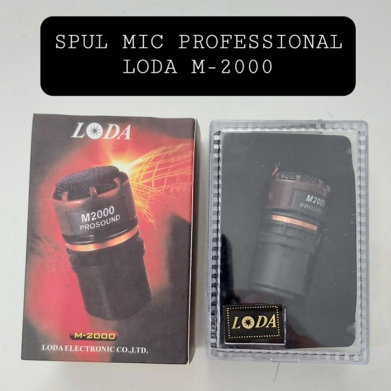 Jual LODA Spul Mic M-2000 Pro Sound Spool Mic Kabel Spull Mike M2000 ...