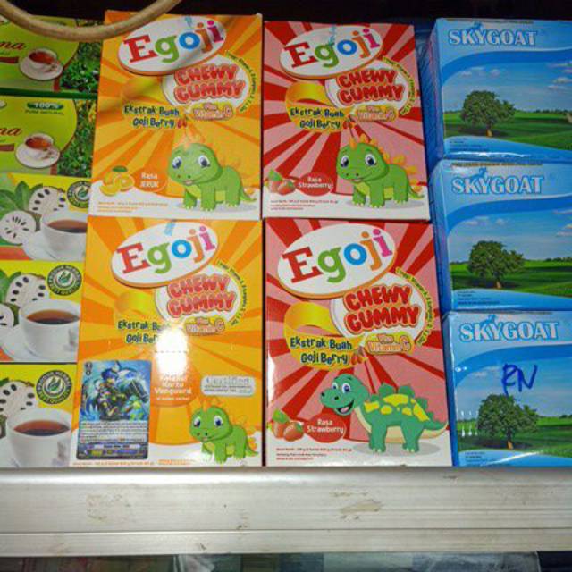 Jual EGOJI gummy Multivitamin Anak ( 1 dus ) | Shopee Indonesia