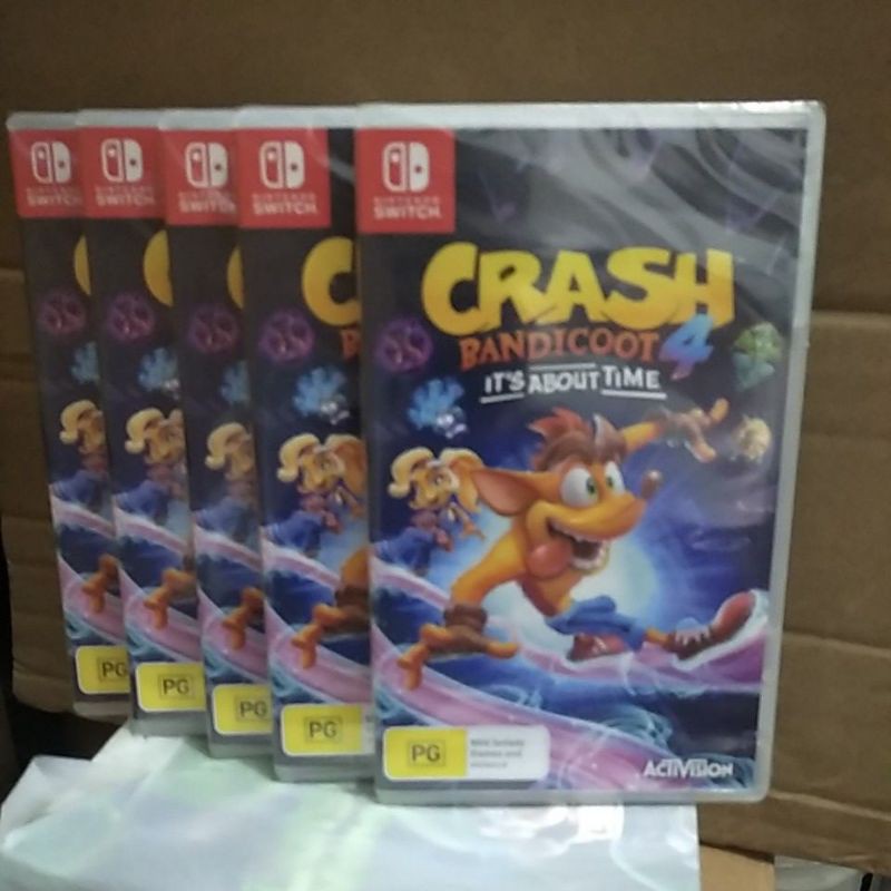 Jual Switch Crash Bandicoot 4 It's About Time | Shopee Indonesia