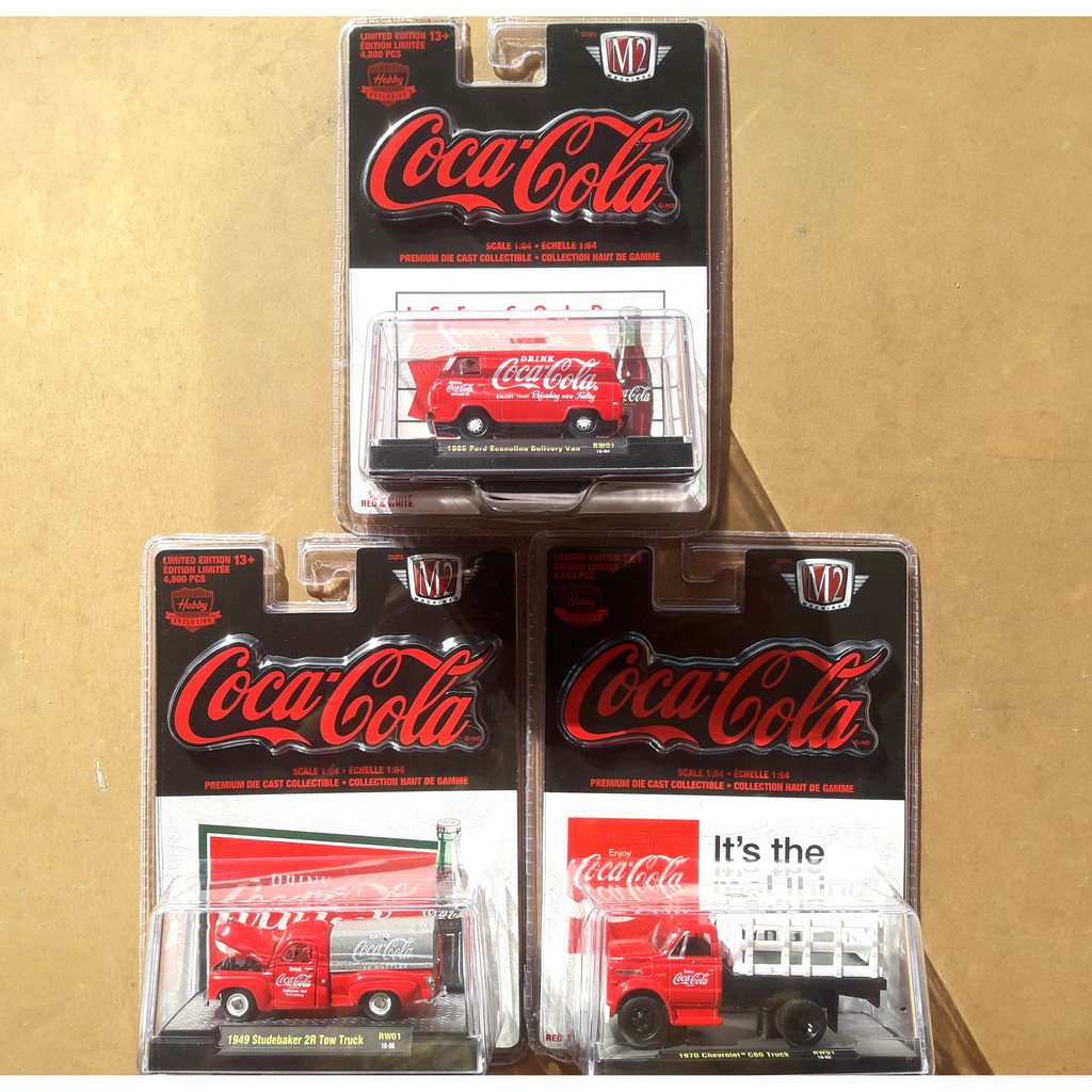 Jual M2 MACHINES COCA COLA Series 1 - 1965 FORD ECONOLINE VAN 1949 ...