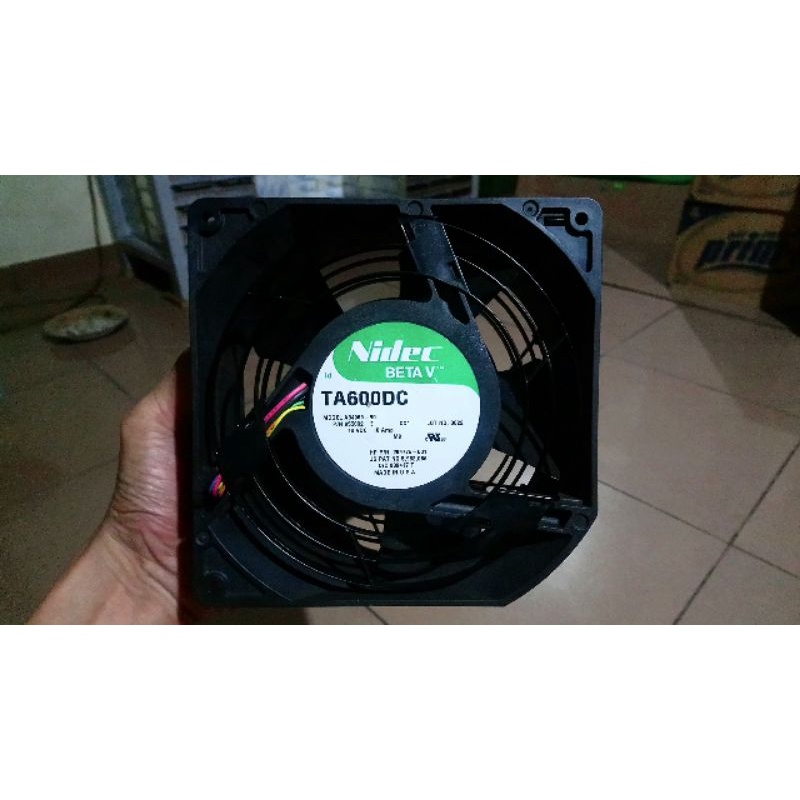 Jual FAN SERVER NIDEC BETA V TA600DC DC 12V 10A 15 CM | Shopee Indonesia