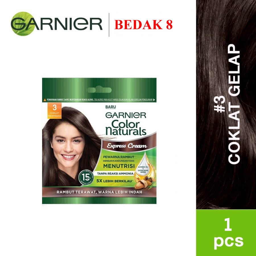 Jual Garnier Color Naturals Hair Color Sachet/ Semir Garnier Sachet ...
