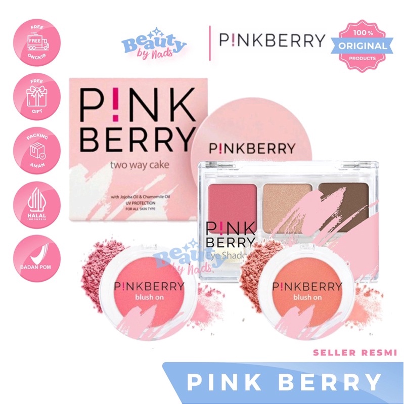 Jual BEAUTYBY.NADS | [CUCI GUDANG] PINKBERRY LOOSE POWDER EYE SHADOW ...