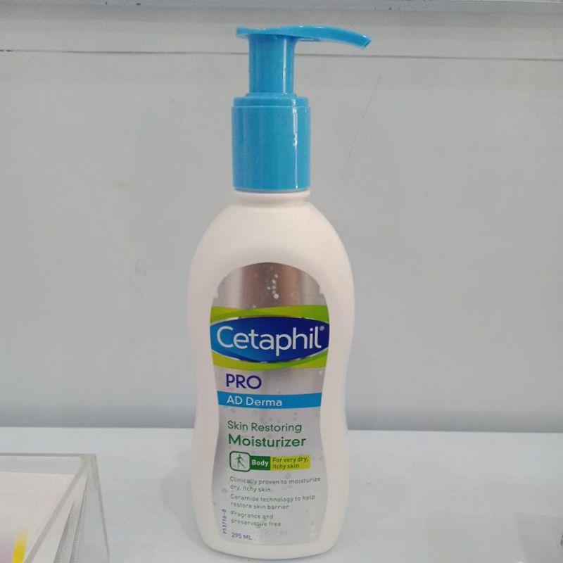 Jual Cetaphil Pro AD Derma Skin Restoring body moisturizer 295 ml ...