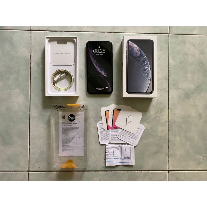 Jual Iphone XR 64gb Ibox PA/A Resmi Indonesia Hitam Black Second Bekas ...