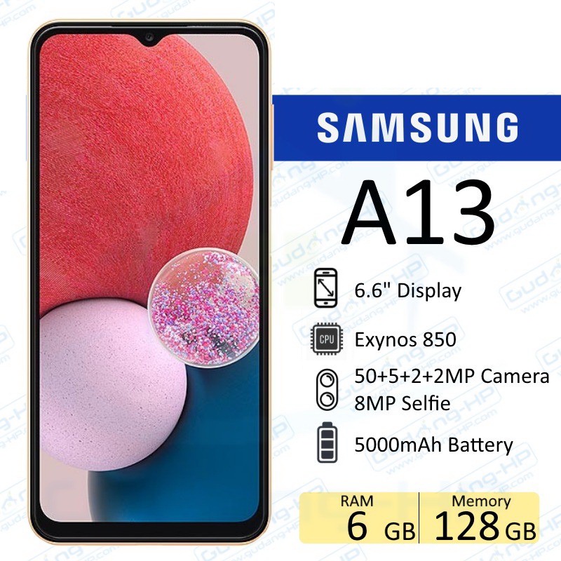 Jual Samsung Galaxy A13 Ram 6/128 GB Second Mulus Fullset | Shopee ...