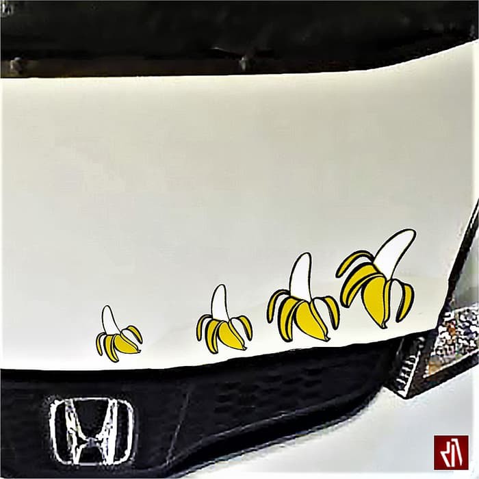 Jual Dijual Stiker Mobil PISANG Minion Keren Lucu Imut Sticker Murah ...