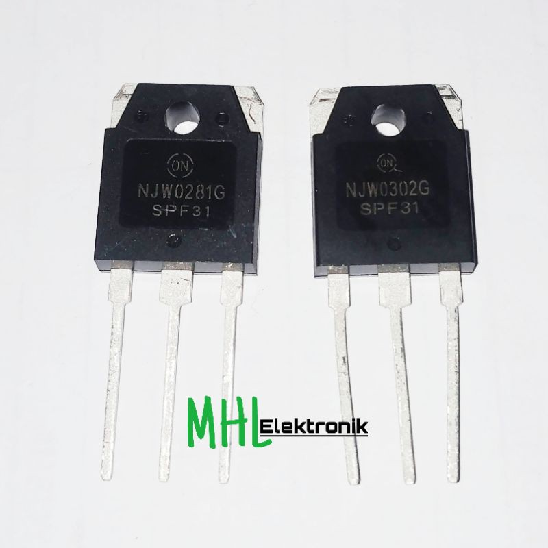 Jual Transistor NJW0302G Dan NJW0281G Transistor NJW 0302 G Dan NJW 0281 G | Shopee Indonesia