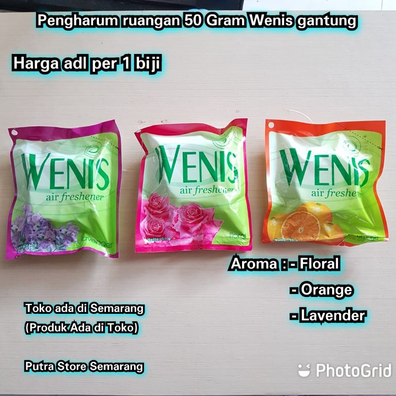Jual Pengharum ruangan wenis 50 gram parfum ruangan Gantung Parfum ...