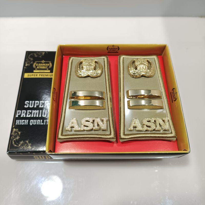 Jual PANGKAT PNS/ASN KALTARA GOL [ 3A/3B/3C] DASAR AKRILIK LIS BORDIR ...