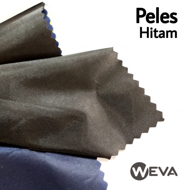 Jual Bahan Kain Furing Peles Hitam - Kain Dalaman Jaket atau Jas ...